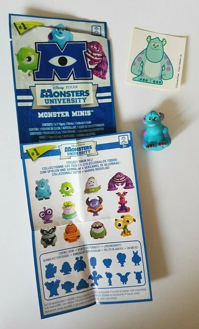 DISNEY PIXAR MONSTERS Inc - Monsters University, Monster Mini - Sulley ...