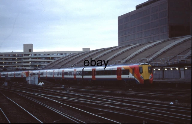 35MM RAILWAY SLIDE- EMU Class 458. 458023 & 458015 @ Waterloo £2.99 ...