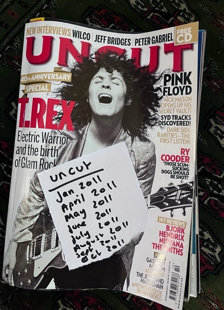 X8 COPIES UNCUT Magazine 2011 Music Bundle £8.66 - PicClick UK