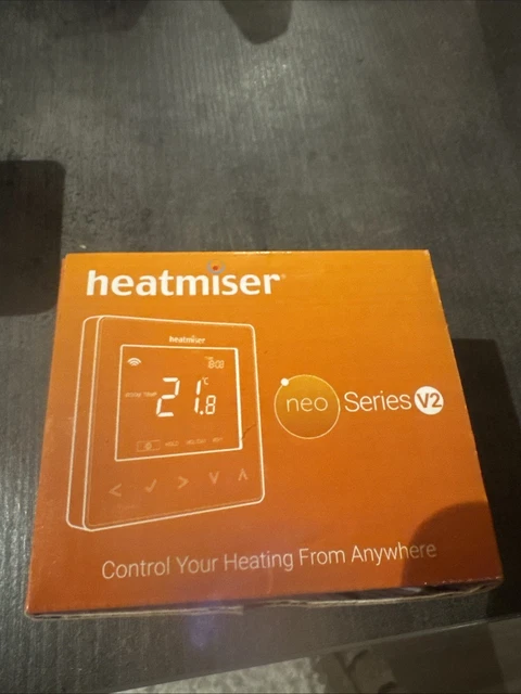 HEATMISER NEOSTAT V2 Programmable Thermostat - Glacier White £15.17 ...