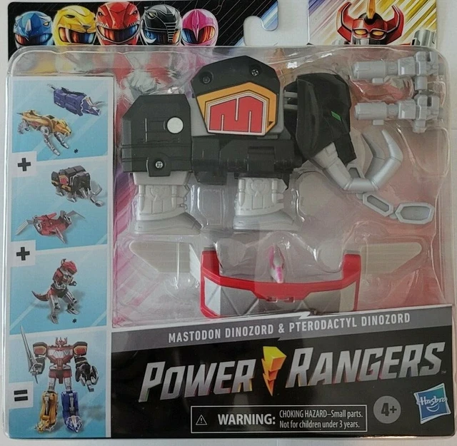 POWER RANGERS MIGHTY Morphin Mastodon Dinozord and Pterodactyl Dinozord ...