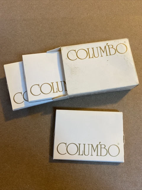 VINTAGE ROLLING PAPERS, Columbo 3 Pack Box Rolling Papers Gold Print ...