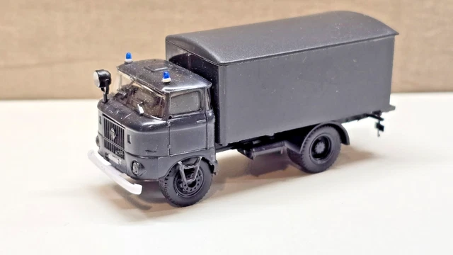 MODELL IN H0 1:87 IFA W50L Polizei Eigenbau / Umbau EUR 8,00 - PicClick DE