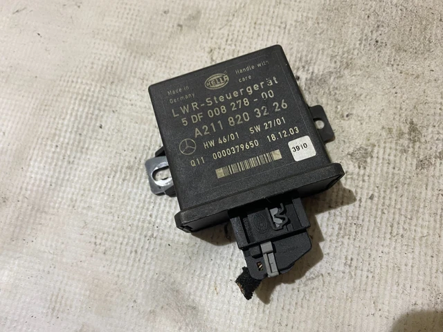 MERCEDES E CLASS W211 HEADLIGHT LEVEL CONTROL MODULE UNIT ECU ...
