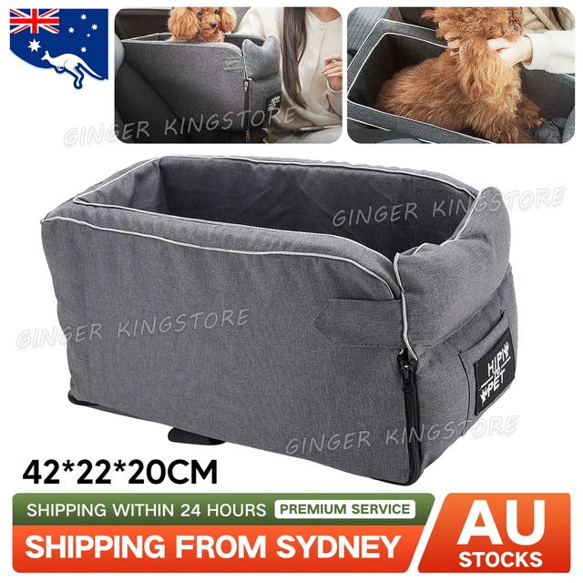 CAR PET SEAT Auto Seat Center Console Dog Cat Nest Pad Removable Pet ...