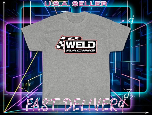 NEW WELD RACING CAR RALLY LOGO SPORT EDITION Men's T-Shirt American T ...