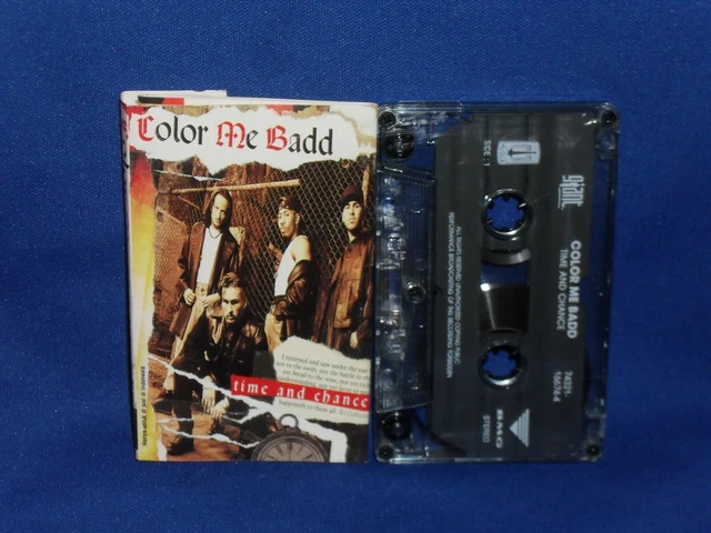 COLOR ME BADD Time And Chance - Indonesian Cassette Tape Nm $16.00 ...