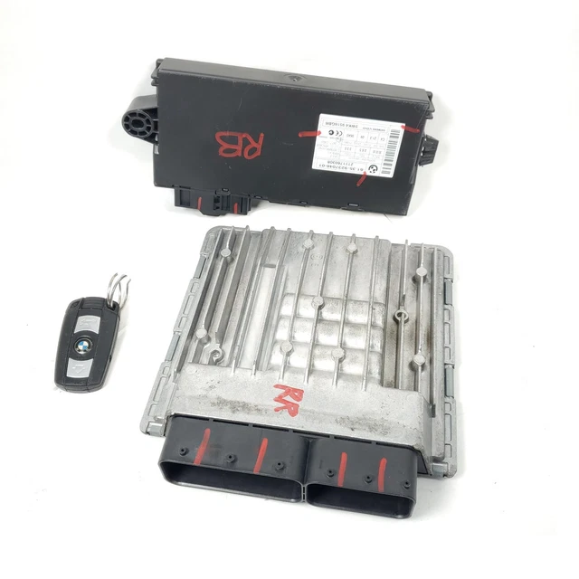 OEM 07-13 BMW 328i ECU SET ECM Engine Computer, Theft Locking CAS ...