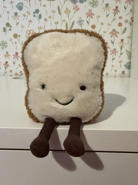 JELLYCAT SMALL AMUSEABLE Toast Bread Plush Toy Without Tags £25.66 ...