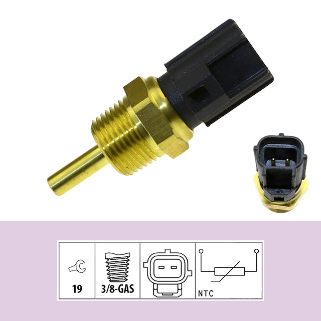 COOLANT TEMPERATURE SENSOR Mitsubishi OUTLANDER 2003-2020 ZE ZF ZG ZH ...