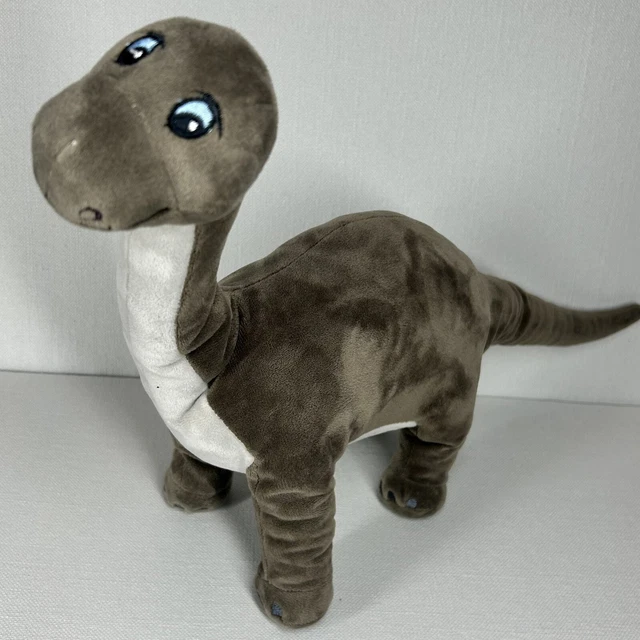 IKEA BRONTOSAURUS DINOSAUR Plush Soft Toy Brown Cuddly £9.99 - PicClick UK