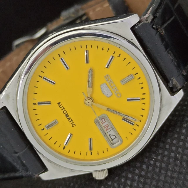 OLD SEIKO 5 AUTOMATIC VINTAGE JAPAN MENS DAY/DATE WATCH 550h-a291225-2 £28.99 - PicClick UK