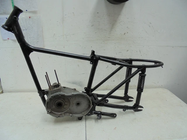 TRIUMPH TIGER CUB frame and crankcases- £220.00 - PicClick UK