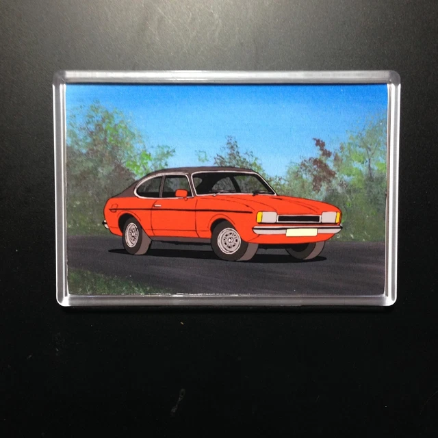 FORD CAPRI MK2 Clear plastic fridge magnet £3.29 - PicClick UK
