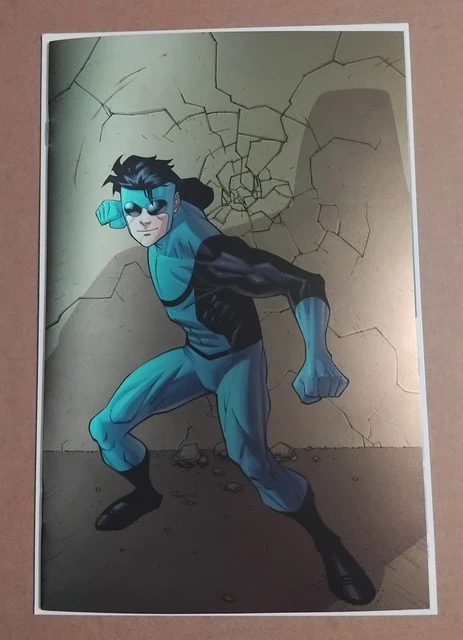 SOLD OUT BLUE Suit Invincible #51 Full Art Foil Virgin Variant Cover ...