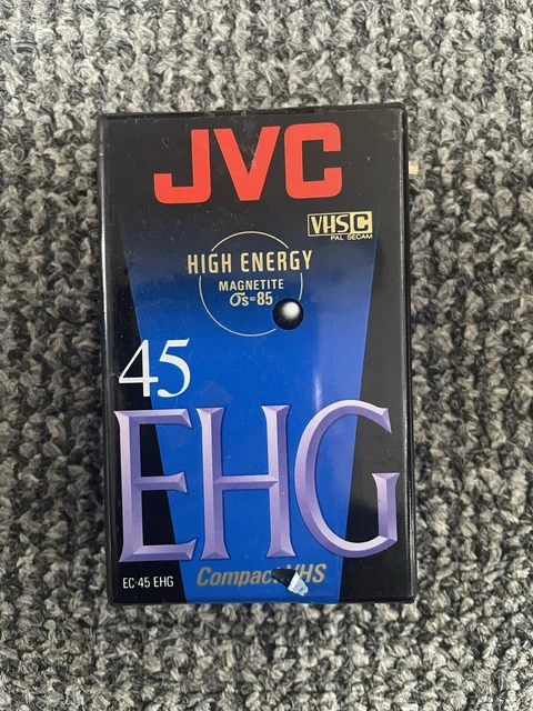 JVC EC-45 EHG High Energy Compact VHS Blank Video Camera Tape - New And ...
