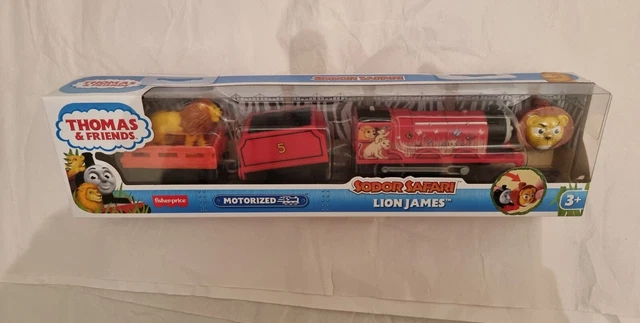 THOMAS & FRIENDS SODOR SAFARI LION JAMES MOTORIZED / REVOLUTION ...