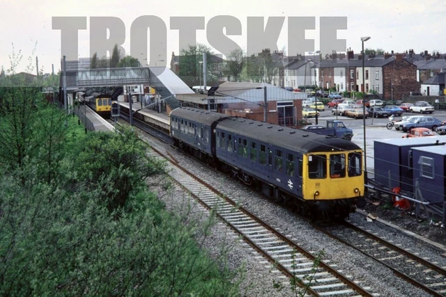 35MM SLIDE BR British Railways Diesel DMU Class 104 53514 1986 Original ...