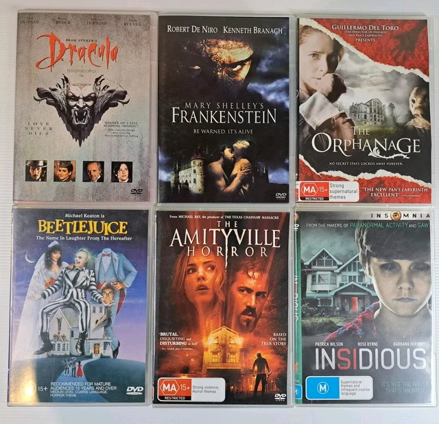 HORROR FANTASY THRILLER Action DVD Bundle Bulk Lot X 6 Movies Region 1 ...