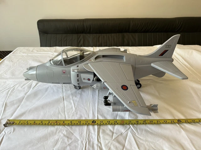 HM ARMED FORCES Harrier Jump Jet Toy £10.00 - PicClick UK