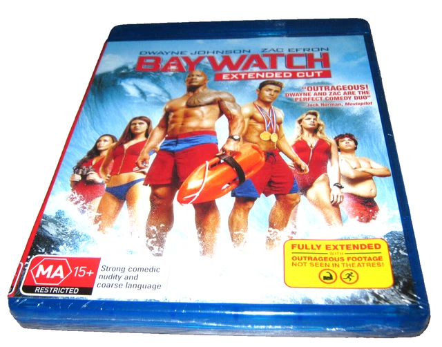 BAYWATCH - EXTENDED Cut - Dwayne Johnson - Blu-Ray - New Sealed ...