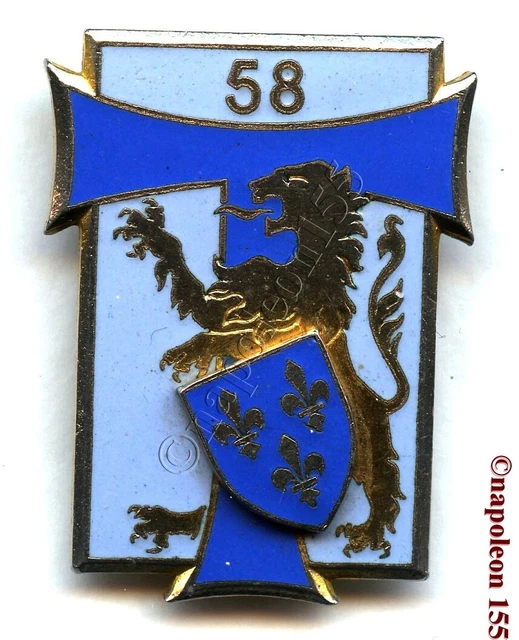 TRANSMISSION. 58 EME Bataillon de Transmissions. Fab. Arthus Bertrand ...