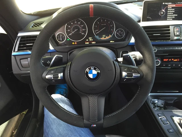 GENUINE BMW M Performance Carbon/Alcantara Steering Wheel 32302230188 ...
