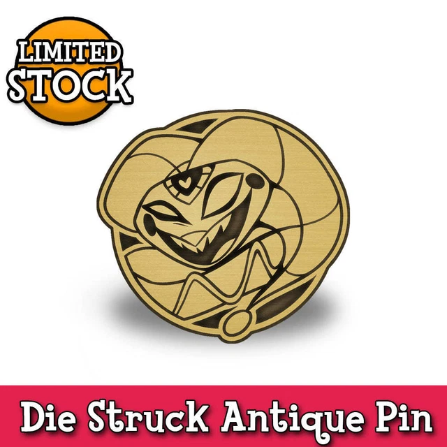 VIVZIEPOP HELLUVA BOSS Hazbin Hotel Robo Fizz Antique Die Struck Pin ... VIVZIEPOP HELLUVA BOSS Hazbin Hotel Robo Fizz Antique Die Struck Pin ...