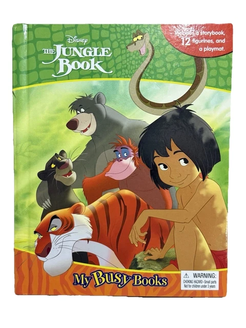 DISNEY THE JUNGLE Book My Busy Book - Board book Phidal Publishing Inc ...