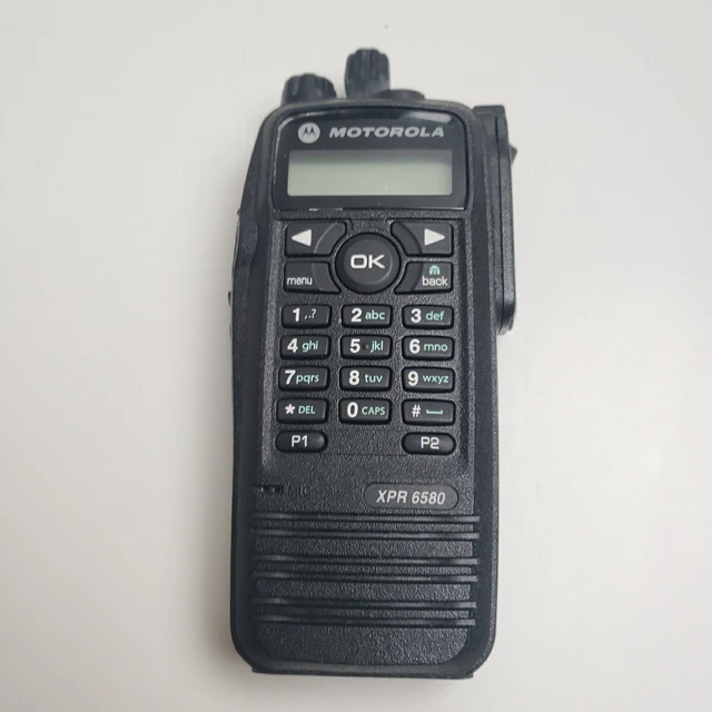 MOTOTRBO XPR6580 DIGITAL RADIO 800/900MHz MODEL# AAH55UCH9LB1AN $109.00 ...