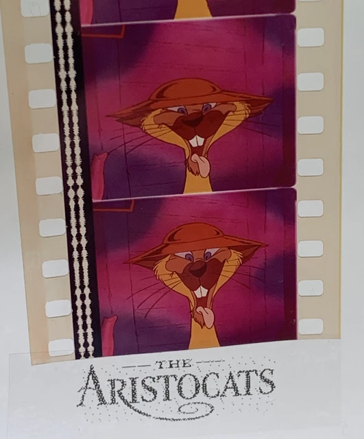 DISNEY ANIMATION AUTHENTIC Film 5-Cell Strip THE ARISTOCATS Shun Gon ...