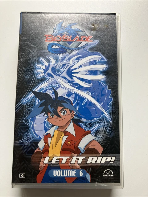 BEYBLADE VOLUME 6 - Let It Rip ! Vhs Video $22.00 - PicClick AU