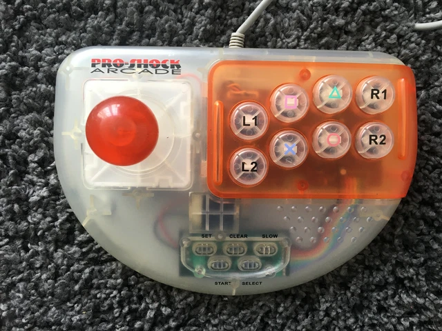 BLAZE PRO-SHOCK ARCADE Joystick PlayStation PS1 PSOne Controller GC ...