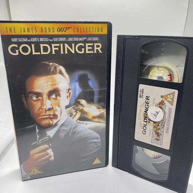 VHS VIDEO ‘GOLDFINGER’ - The James Bond 007 Collection (skub2) £2.95 - PicClick UK