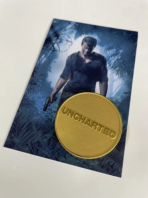UNCHARTED COIN + Print, Limited Edition commemorative coin, Brand New ...