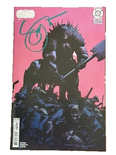 ABSOLUTE BATMAN #9 NM Signed by Scott Snyder Variant DC 2025 COA Black ...