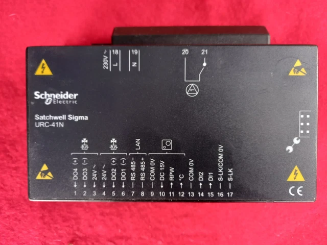 SCHNEIDER ELECTRIC URC-41N-103 Controller Satchwell Sigma £100.00 ...