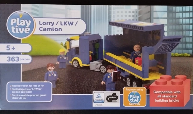 PLAYTIVE CLIPPYS LIDL LKW - Truck - Lastwagen Klemmbausteine Neu und ...