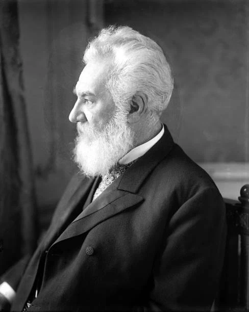 INVENTOR ALEXANDER GRAHAM Bell Poses For A Portrait 1905 OLD PHOTO 5 $8 ...