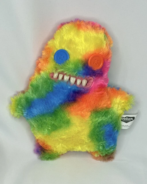 FUGGLER CHAOS CREW Sir Splodge Multicolour Ugly Monster Teeth - Soft ...