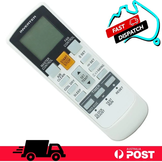 FUJITSU AIR CONDITIONER Replacement remote control for ASTA09LCC ...