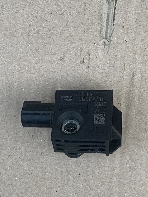 VAUXHALL ASTRA J Mk6 Genuine Airbag Front Impact Crash Sensor 13502577 ...