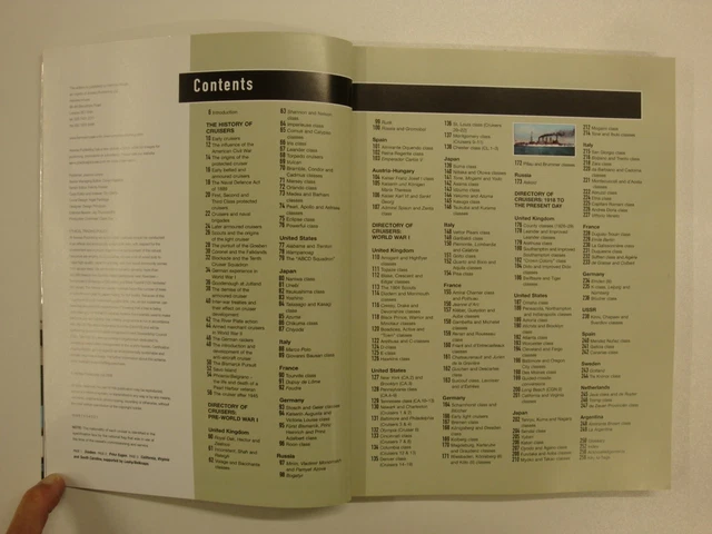 ILLUSTRATED GUIDE, CRUISERS (Types, Armament, Class Directory, Armour ...