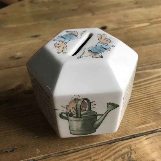 PETER RABBIT WEDGWOOD Money Box, Wedgwood, Peter Rabbit, Money box ...