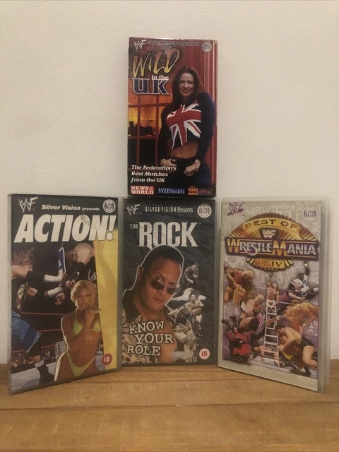 WWF WILD IN The UK Wrestling VHS Video Tape Bundle The Rock ... WWF WILD IN The UK Wrestling VHS Video Tape Bundle The Rock ...