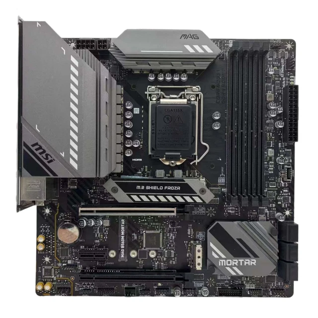 FOR MSI MAG B560M MORTAR Motherboard LGA 1200 10th/11th Intel B560 ...