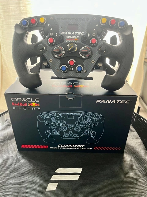 FANATEC F1 CLUBSPORT Steering Wheel Formula Red Bull 2024 - Limited ...