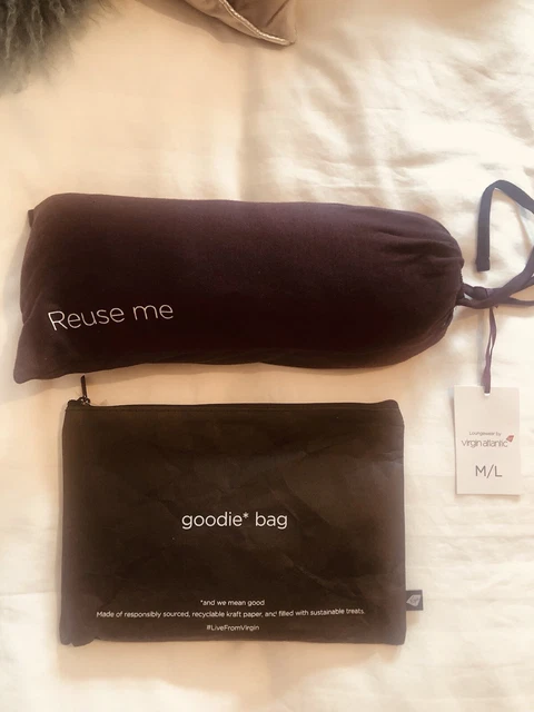 VIRGIN ATLANTIC FIRST Upper Class Lounge Suit Pajamas And Goody Bag ...