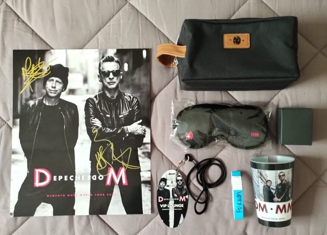 DEPECHE MODE SIGNED poster pack VIP merchandise memento mori tour 2023 ...