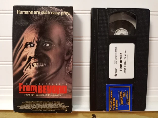 H.P. LOVECRAFT'S FROM Beyond (VHS, 1986) Horror Vestron Video Re ...